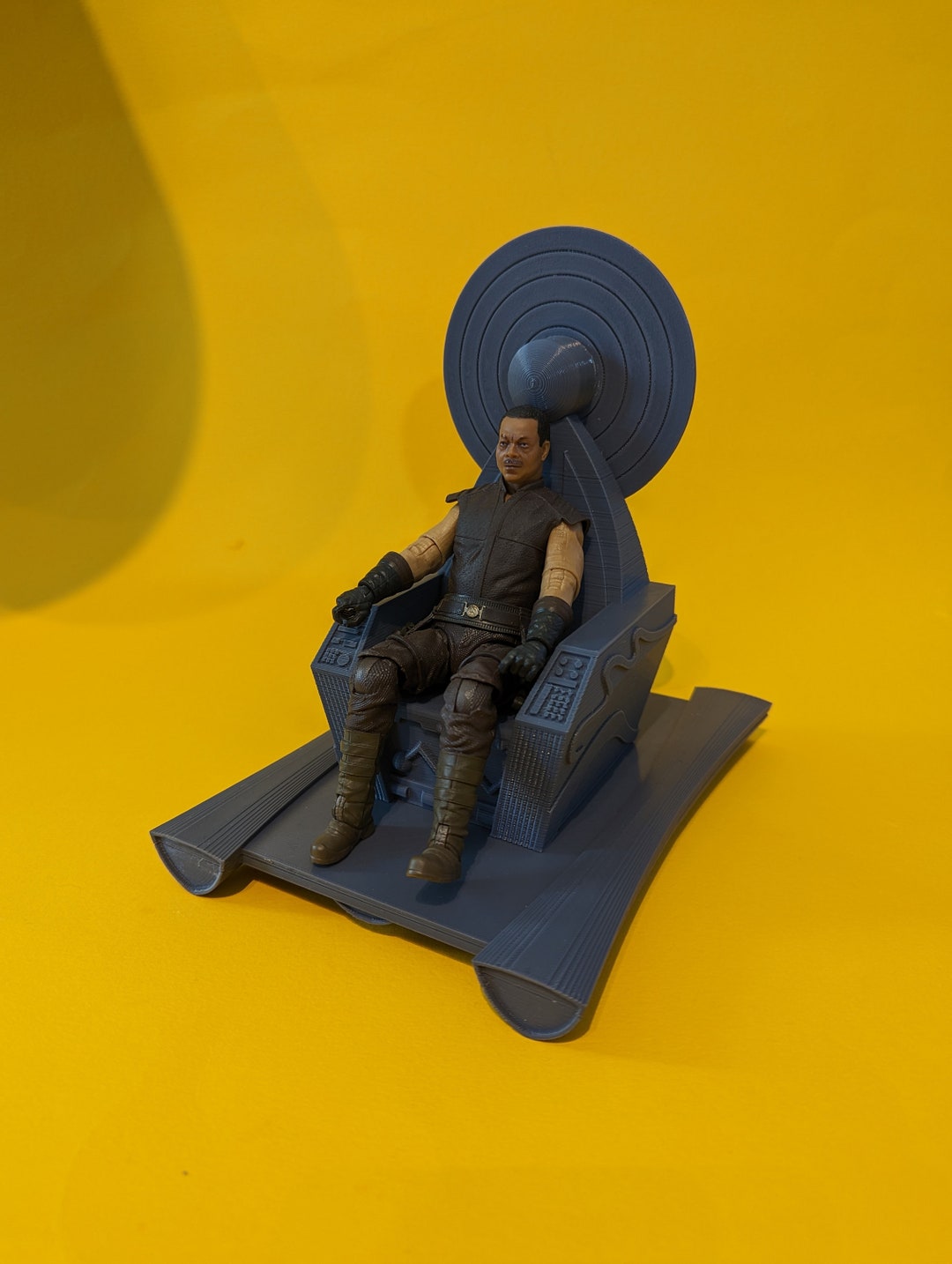 Mobius Chair With Flight Deck. 3D Printed for Action Figures. Choose ...
