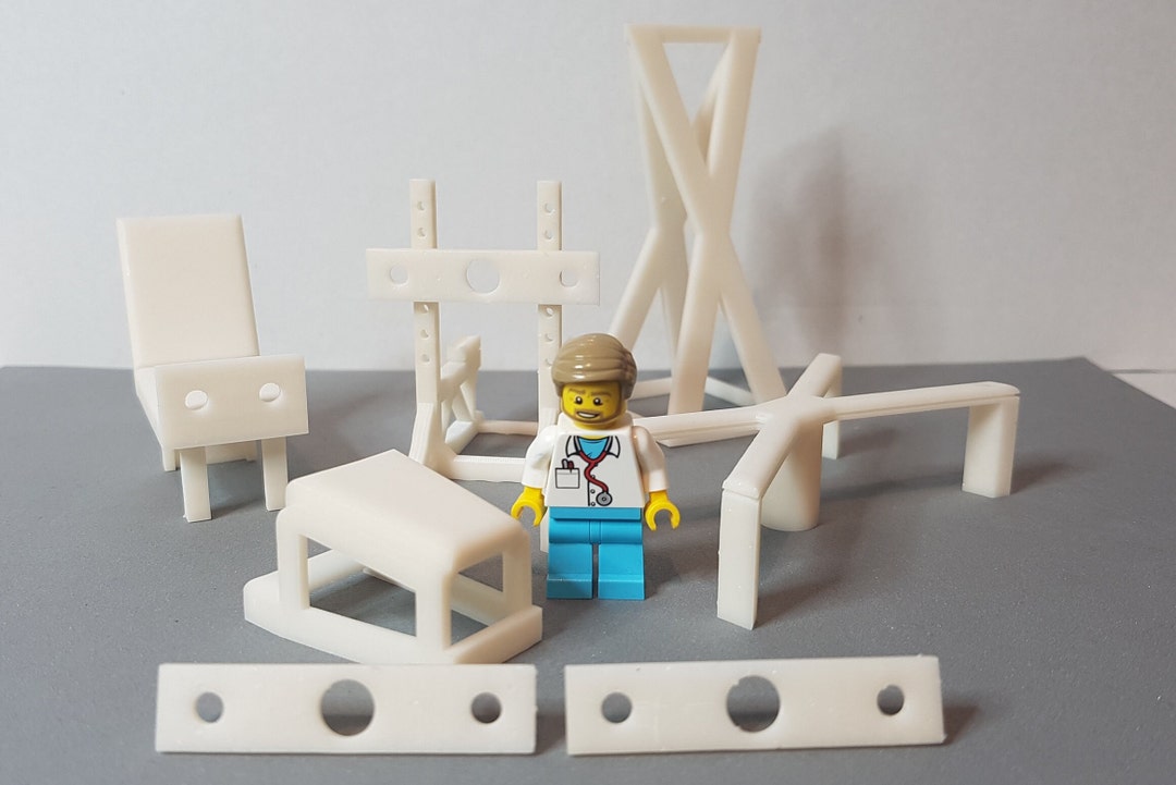 1:24th Scale. DOLLS HOUSE Dungeon Furniture. Bench With Stocks ...