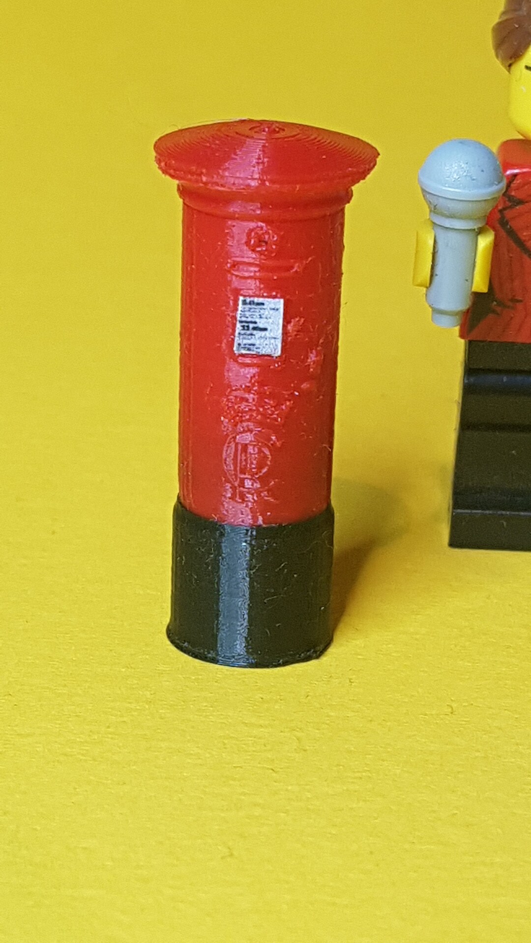 1-43 1-48 Scale UK Post Box 35mm Tall With CRIII Royal - Etsy