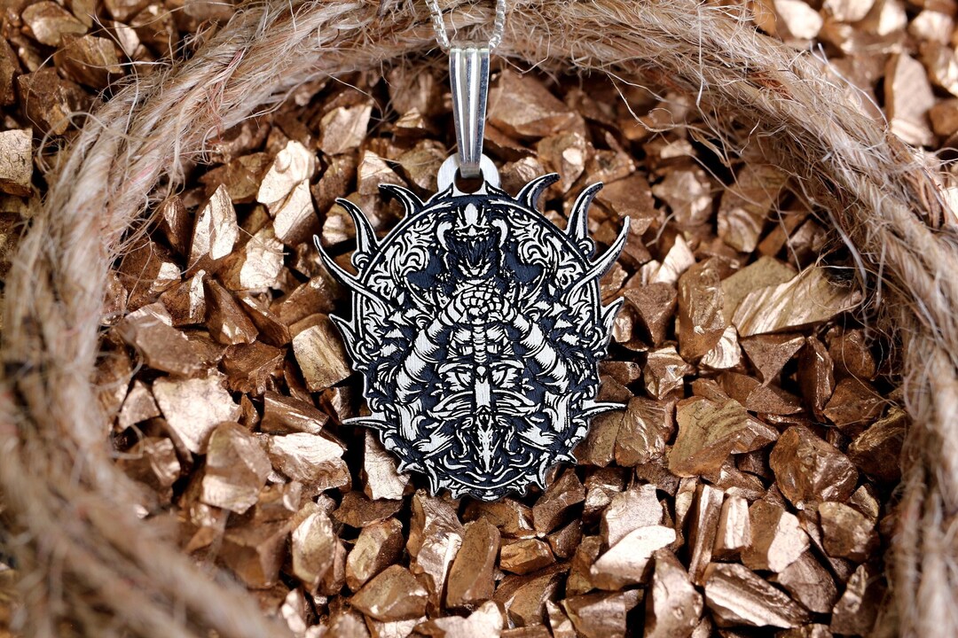 Medieval Knight Necklace | Sterling Silver Warrior Pendant | Vintage ...