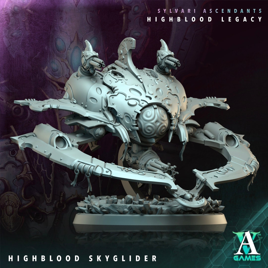Highblood Skyglider-strider- Knight-artillery-sylvari Ascendants ...