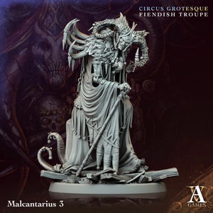 Malcantarius-moritus -circus Grotesque - Fiendish Troupe-archvillain ...