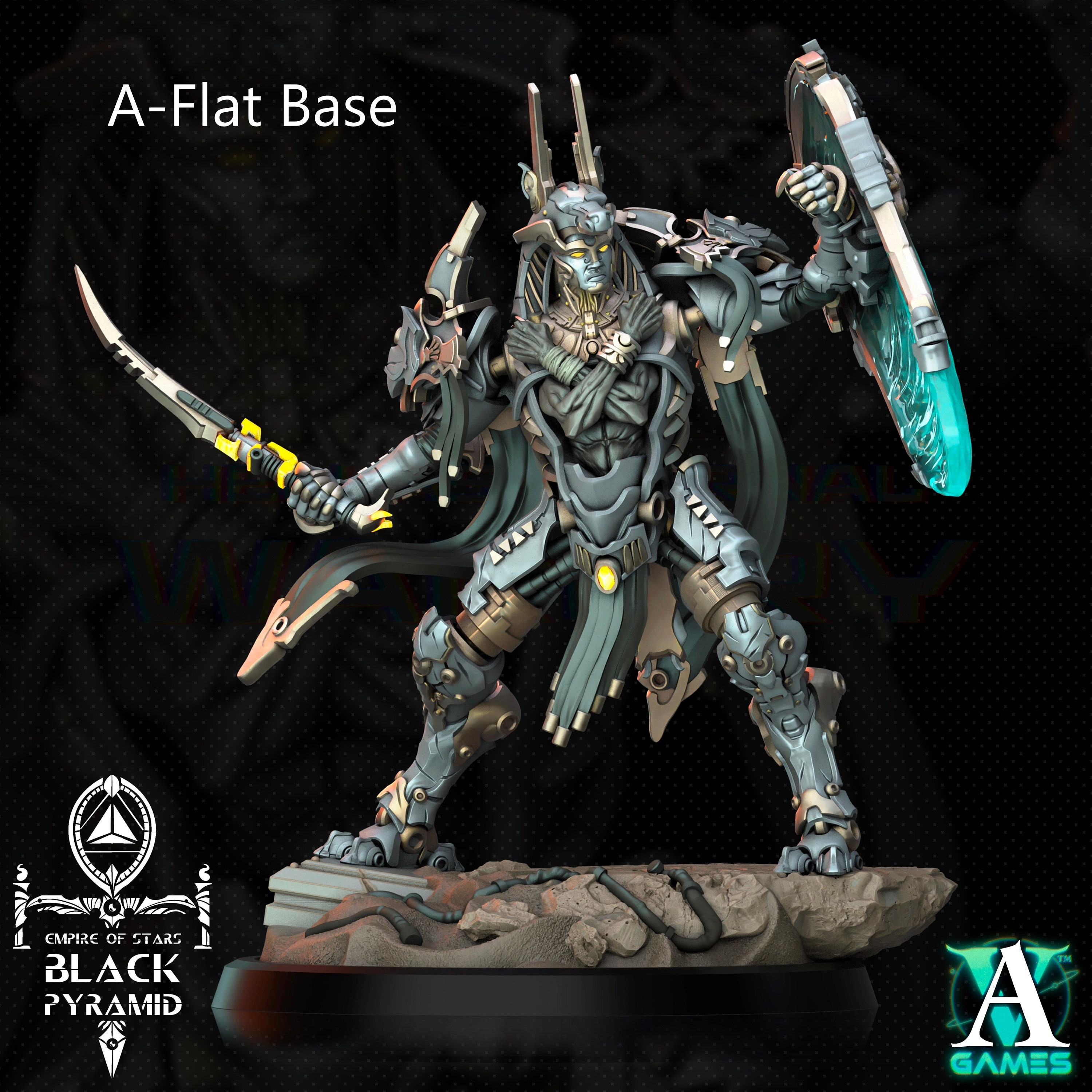 Keteph Issahar-miniatures-archvillain Games - Etsy