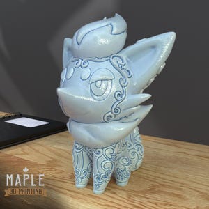 3D Printed Pokemon Collectible Figure - Licensed Mega Houndoom, Zeraora ...