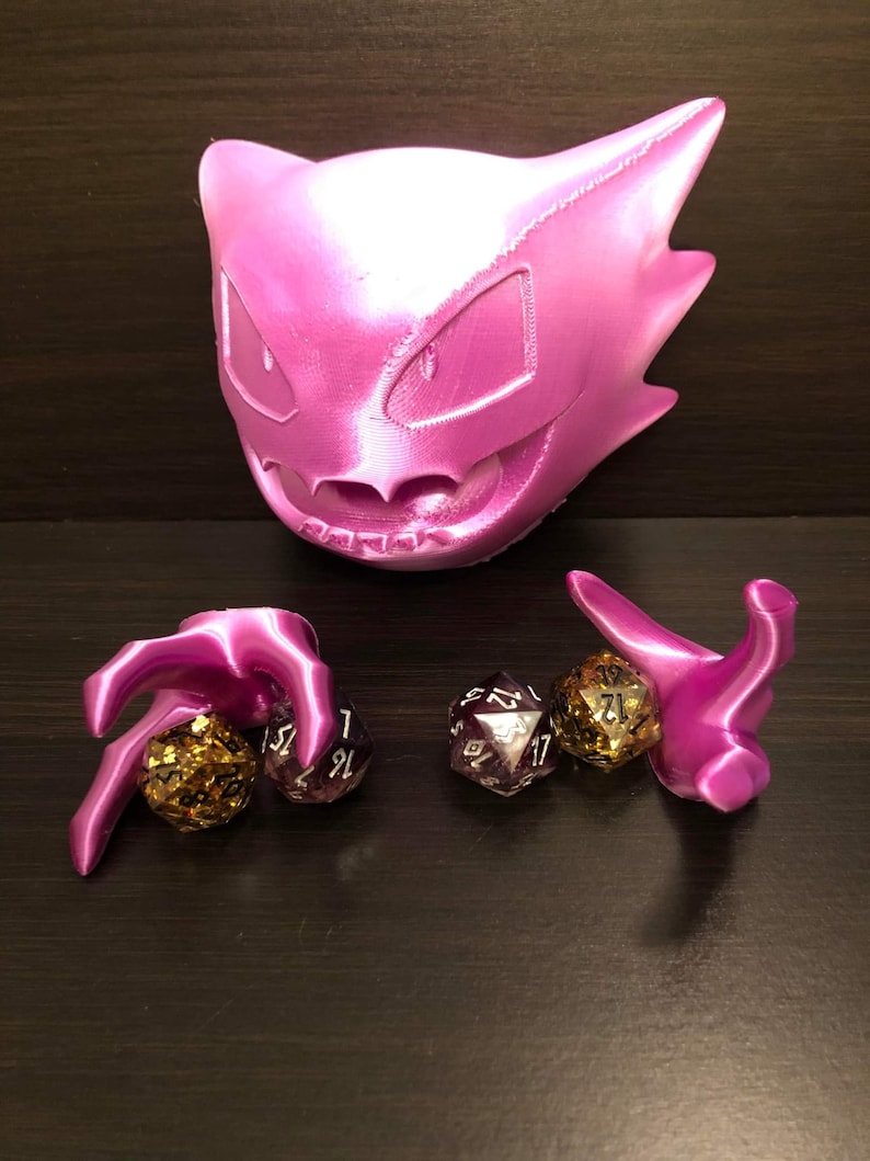 Gengar Evolution Wall Decor - 4K Printed Sculptures, Unpainted or ...
