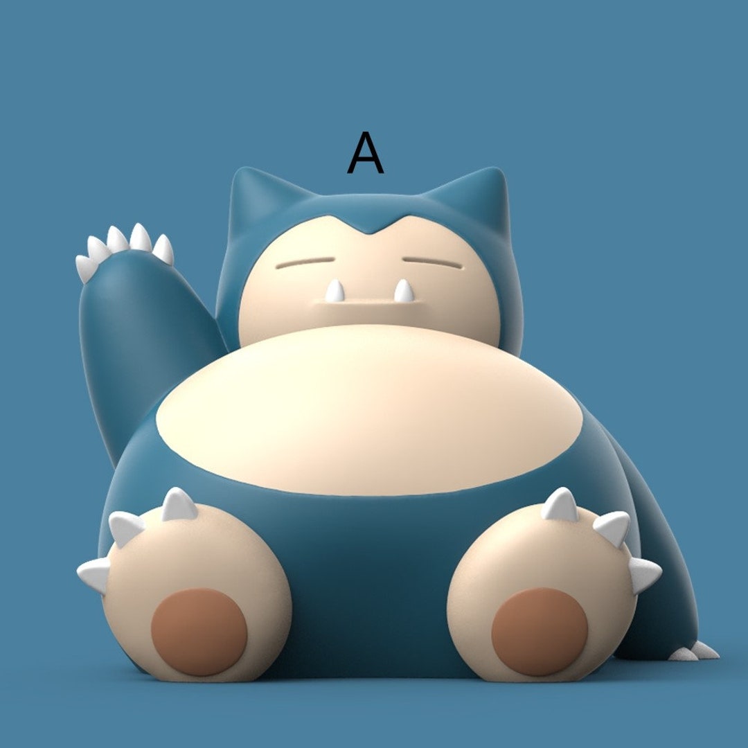 Snorlax Figures - Etsy