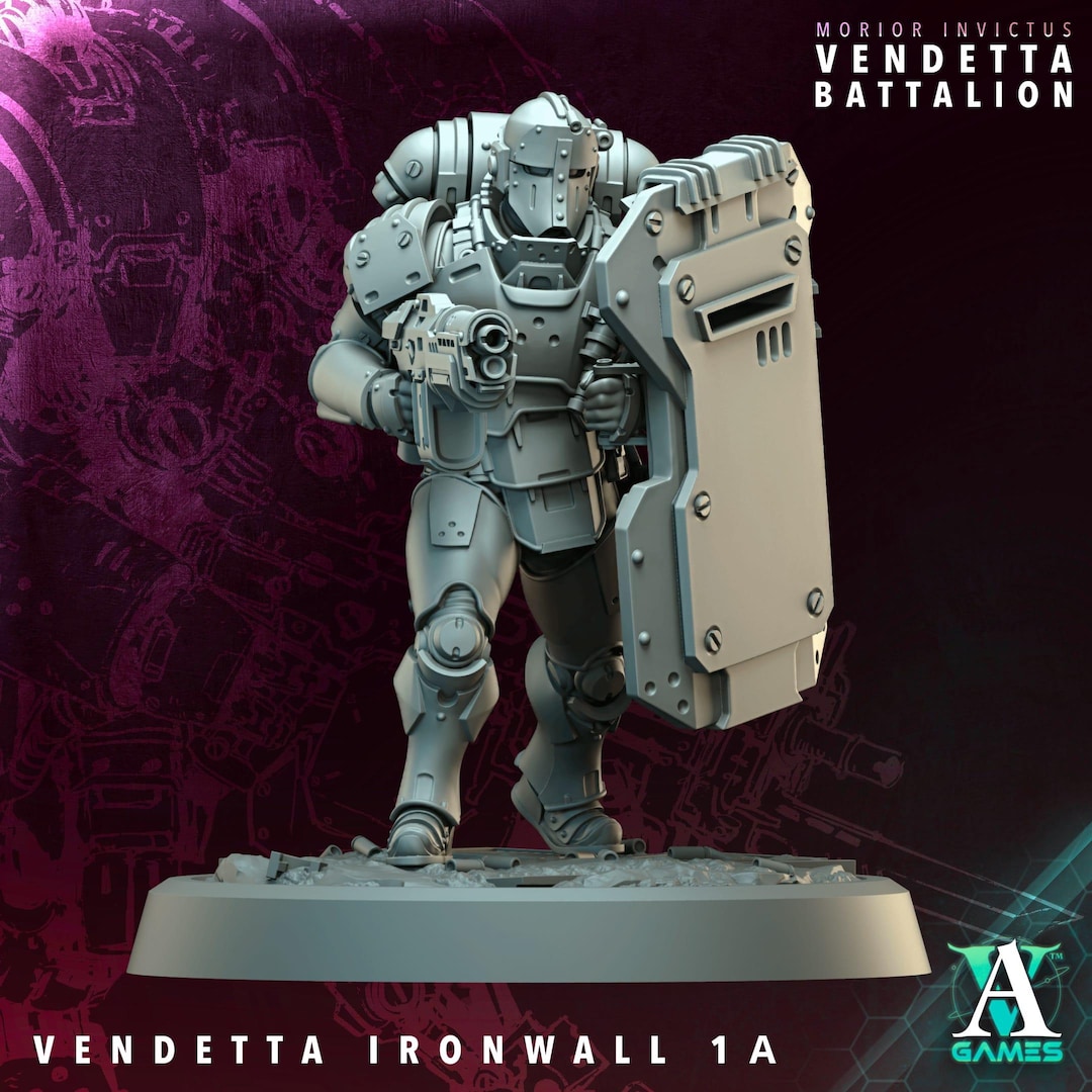 Vendetta Aquila Ironwall -morior Invictus - Vendetta Battalion ...