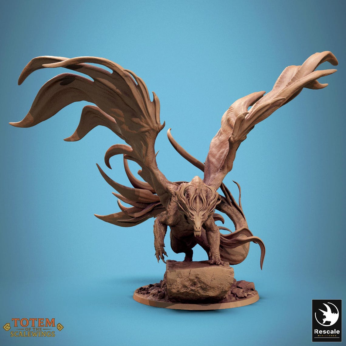 Ancient Alligator – Saddle & Wild-metallic Brass Dragon Stand-stance ...