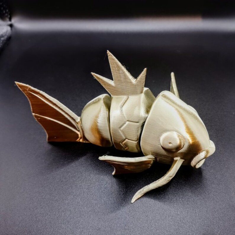 3D Printed Articulated Magikarp - Custom Resin Options, High Resolution ...