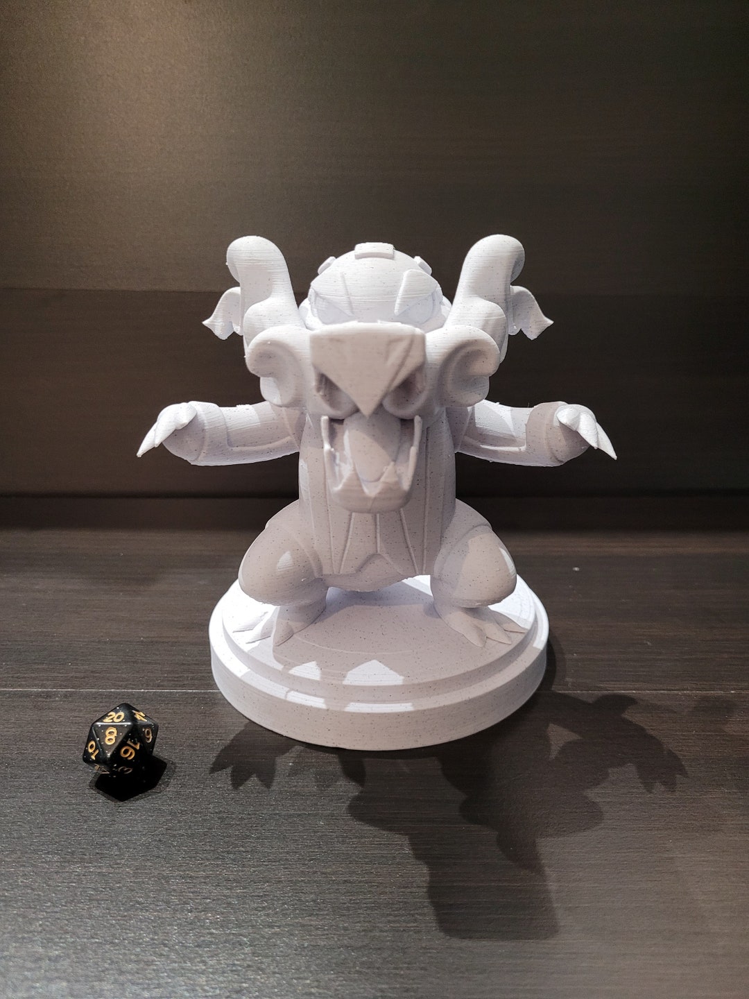 3D Printed Skeledirge With Stand - Etsy