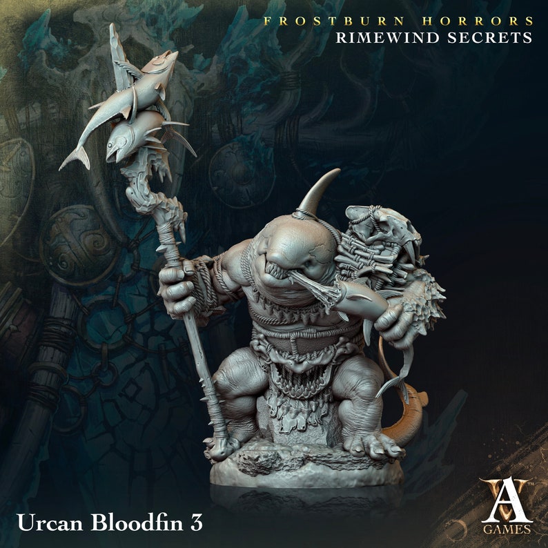 Urcan Bloodfin - Frostburn Horrors - Rimewind Secrets -archvillain ...