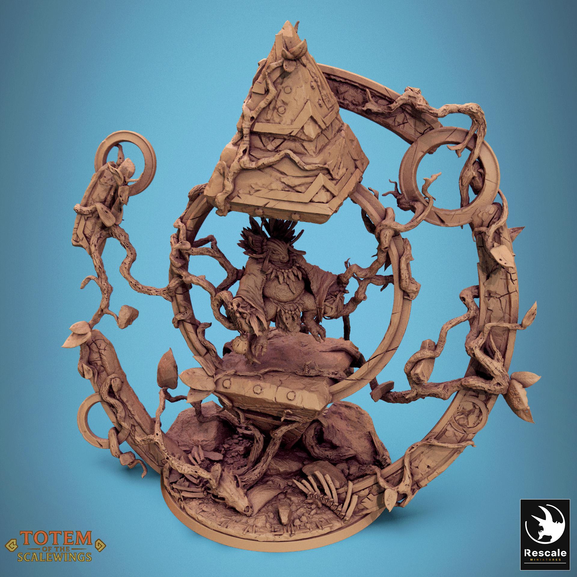 Ancient Alligator – Saddle & Wild-metallic Brass Dragon Stand-stance ...