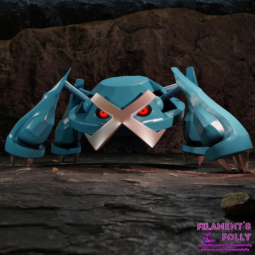 Metagross Figure - Etsy