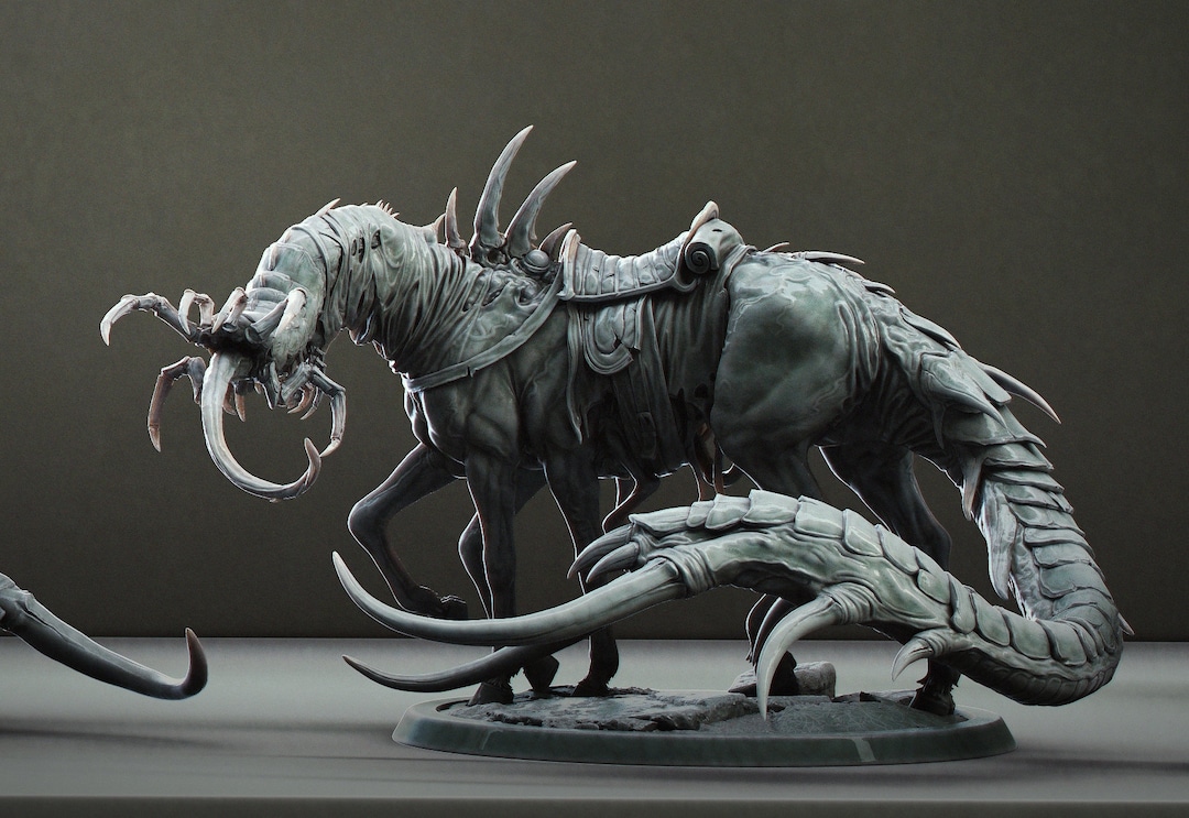 Corrupted Horse Lord of Print 3D Printed - Etsy