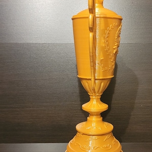 Customizable World Championship Trophy - 4k Resolution 3D Printed in ...