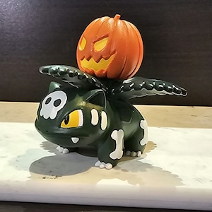 Spooky Halloween Bulbasaur Evolution Figure in 4k Resolution - Easy ...
