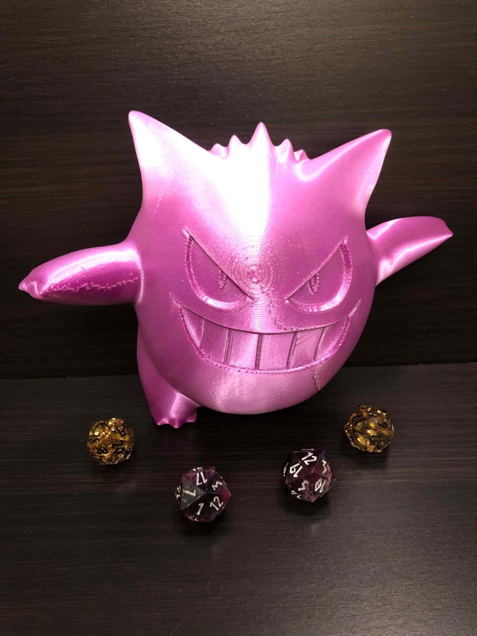 Gengar Evolution Wall Decor - 4K Printed Sculptures, Unpainted or ...