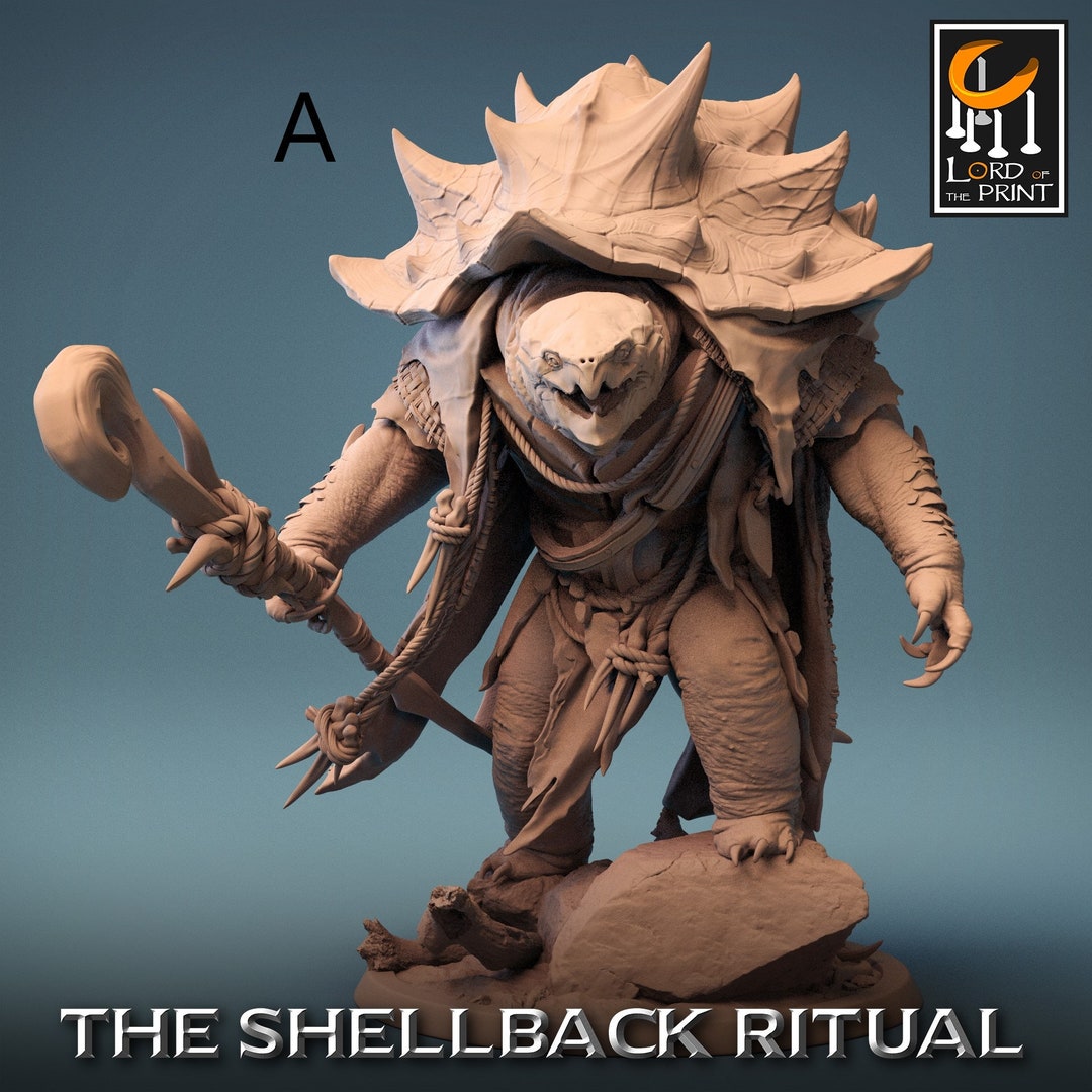 Shellspike Turtle-croaker-shaman-the Shellback Ritual-lord of the Print ...