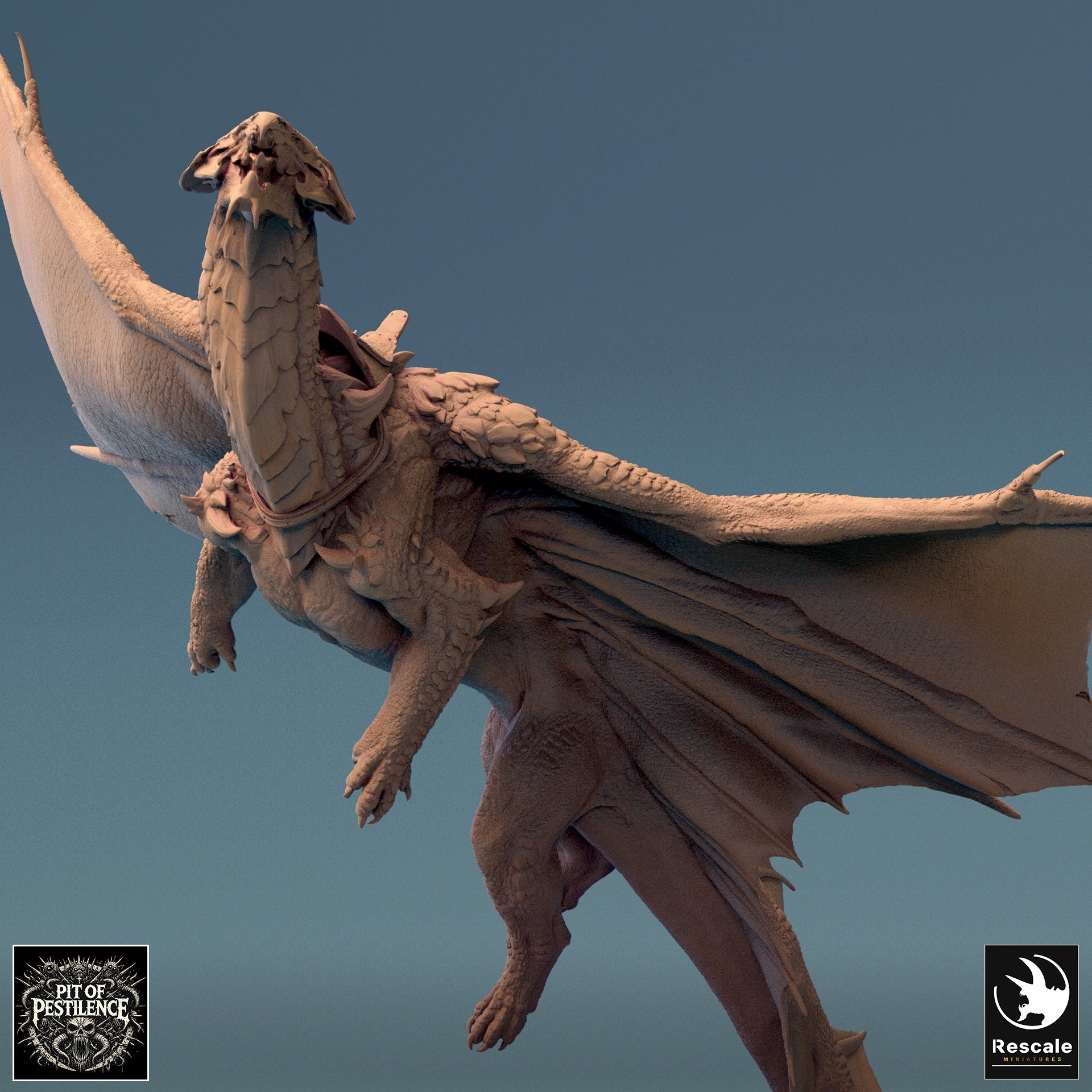 Legendary Metallic Brass Dragon Take off – Mounted, Saddle & Wild ...
