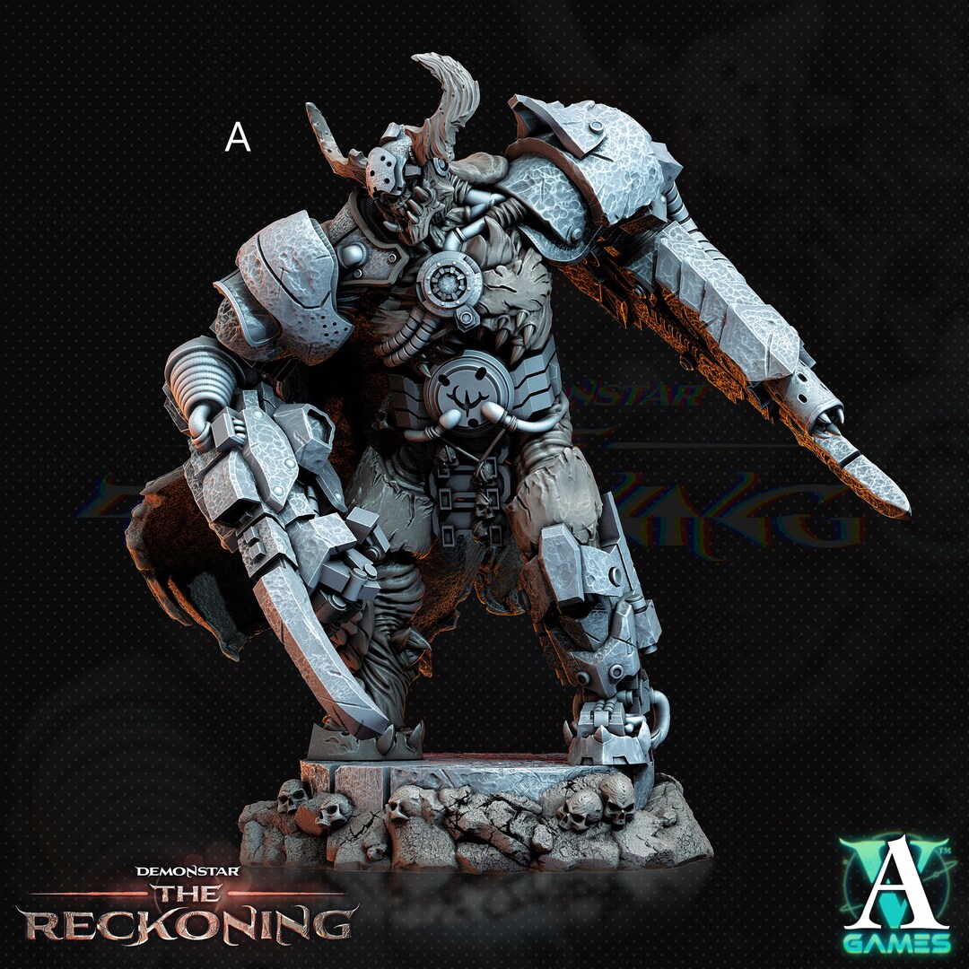 Armani Headhunters Resin - 50mm Base Size - 4k Resolution - Easy ...