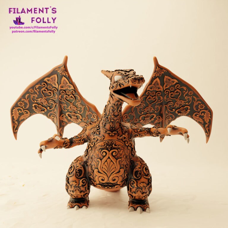 Charizard Figure - Etsy