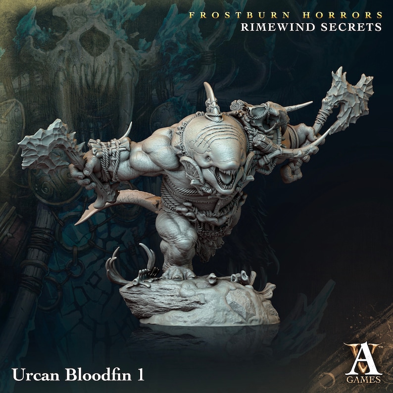 Urcan Bloodfin - Frostburn Horrors - Rimewind Secrets -archvillain ...