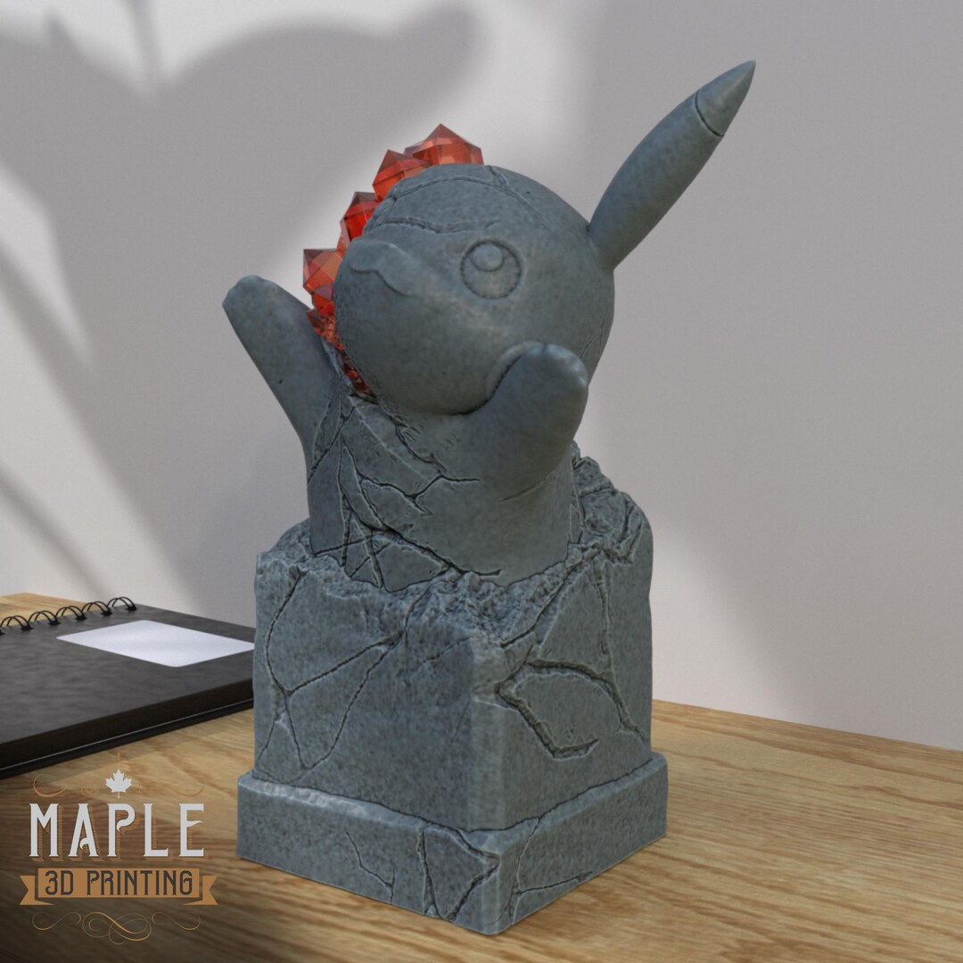 Crystal Statue-maple 3D Filament Printed - Etsy