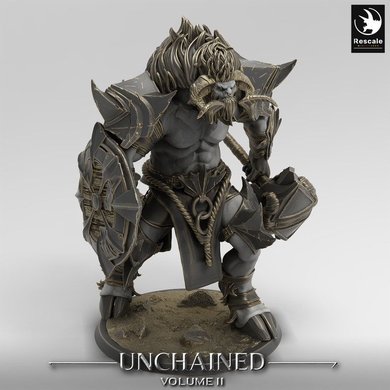 Minotaur – Stand or Walk Versions (2 Inches)-rescale Miniatures - Etsy