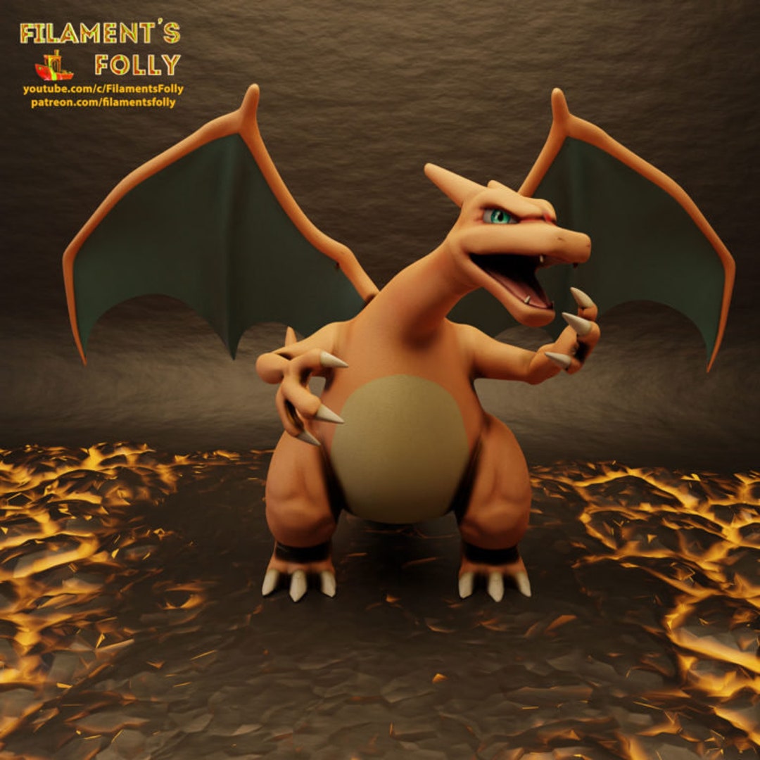 Charizard Figure - Etsy