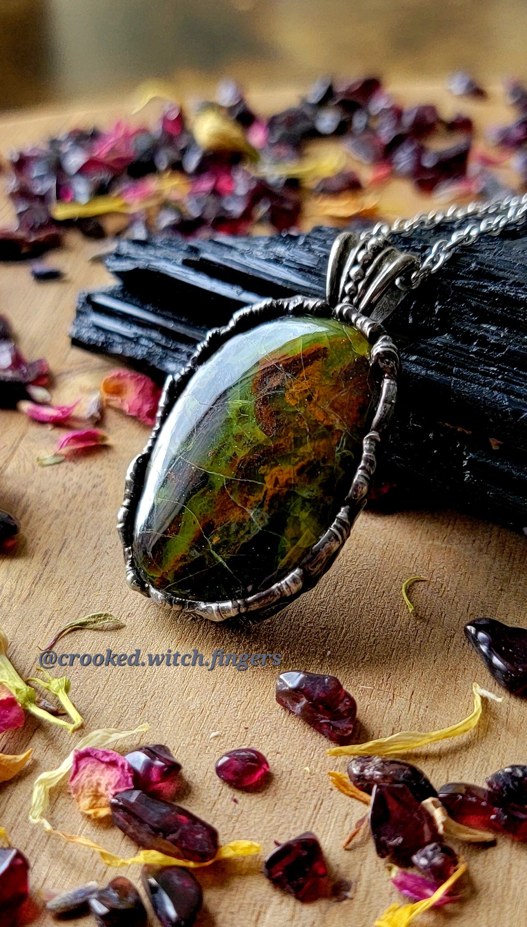 Green Opal Spring Green Goddess Talisman Amulet Green Man Unisex ...