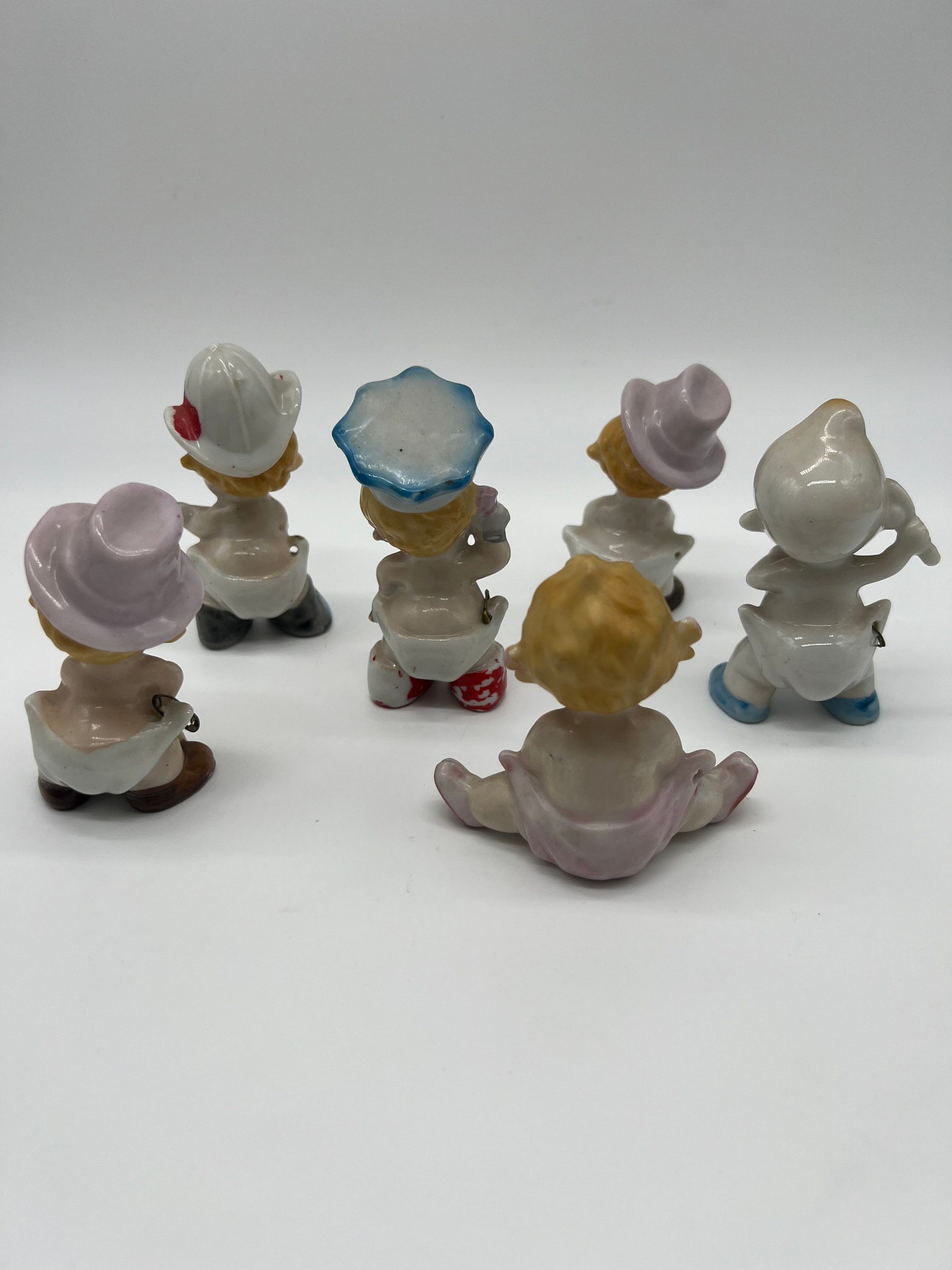 Vintage Diaper Pin Baby Figurines Made in Japan 1950's - Etsy