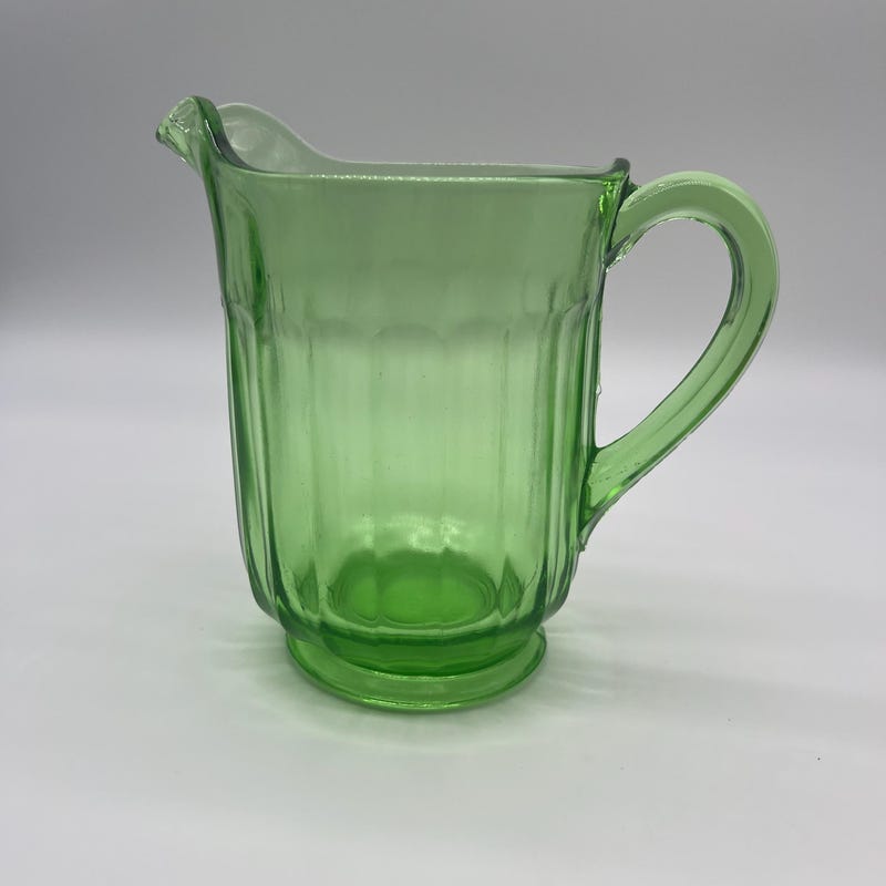 Water Jug Coloured Glass - Etsy