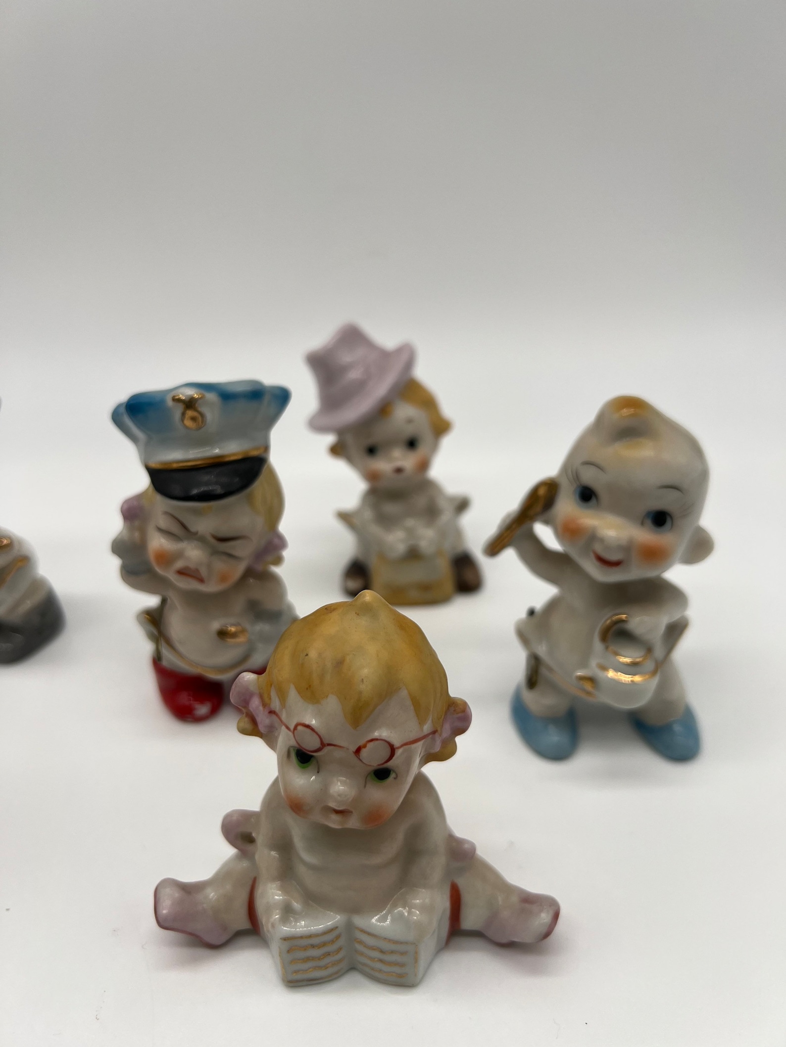 Vintage Diaper Pin Baby Figurines Made in Japan 1950's - Etsy