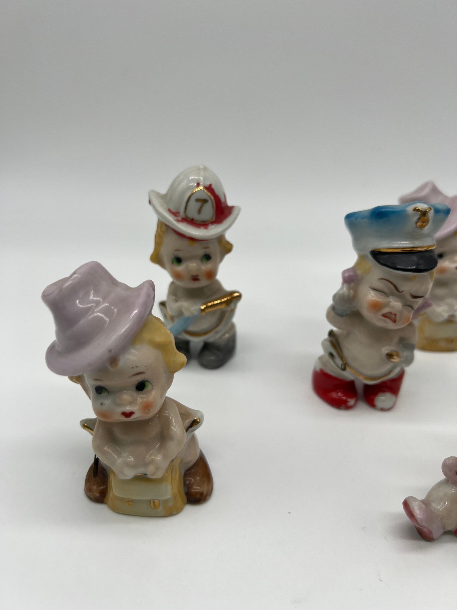 Vintage Diaper Pin Baby Figurines Made in Japan 1950's - Etsy