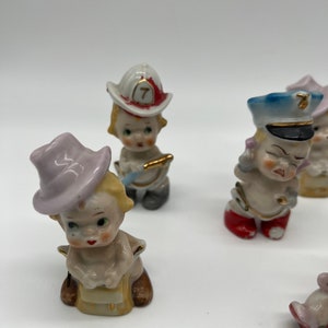 Vintage Diaper Pin Baby Figurines Made in Japan, 1950's Porcelain ...