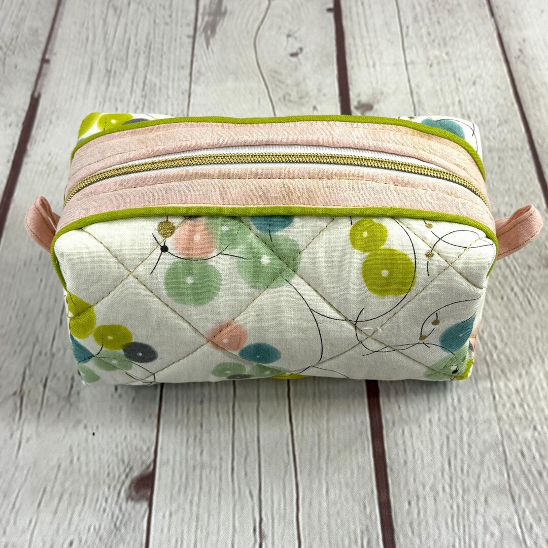 Zen Chic Dance in Paris Quilted Boxy Zipper Pouch - Etsy