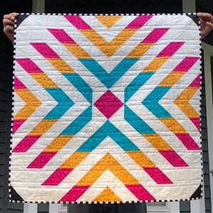 Labyrinth - PDF Quilt Pattern Download - Baby, Toddler, Throw & Bed ...