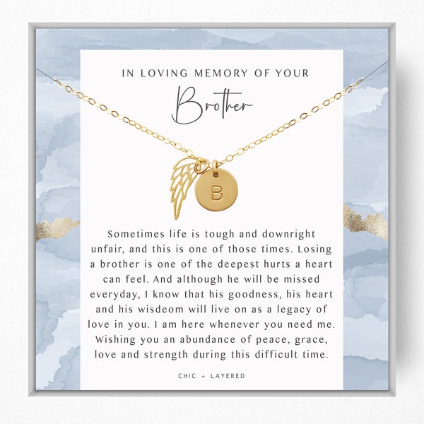 Loss of Brother - Etsy