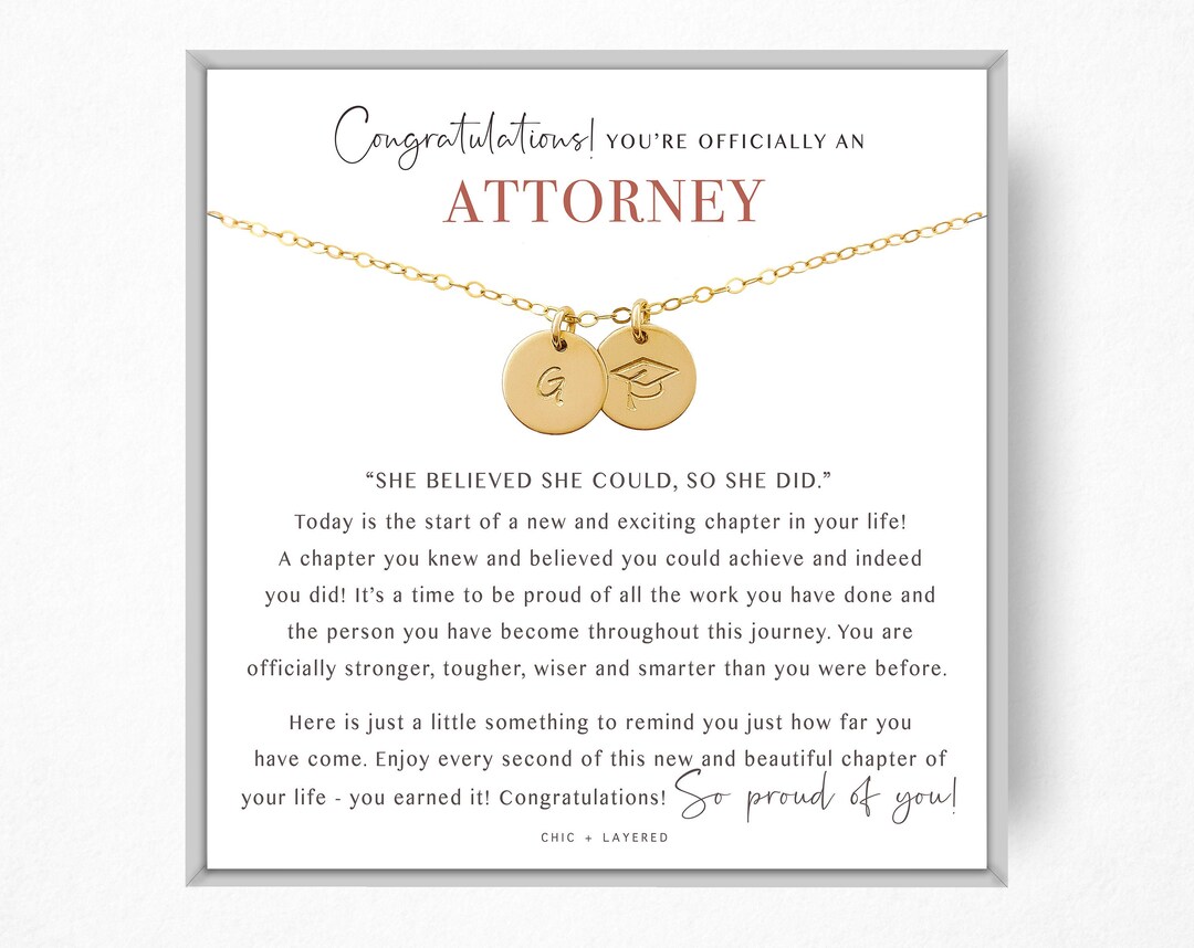 Law School Graduation Gift Necklace • Juris Doctor Degree • JD Graduate ...