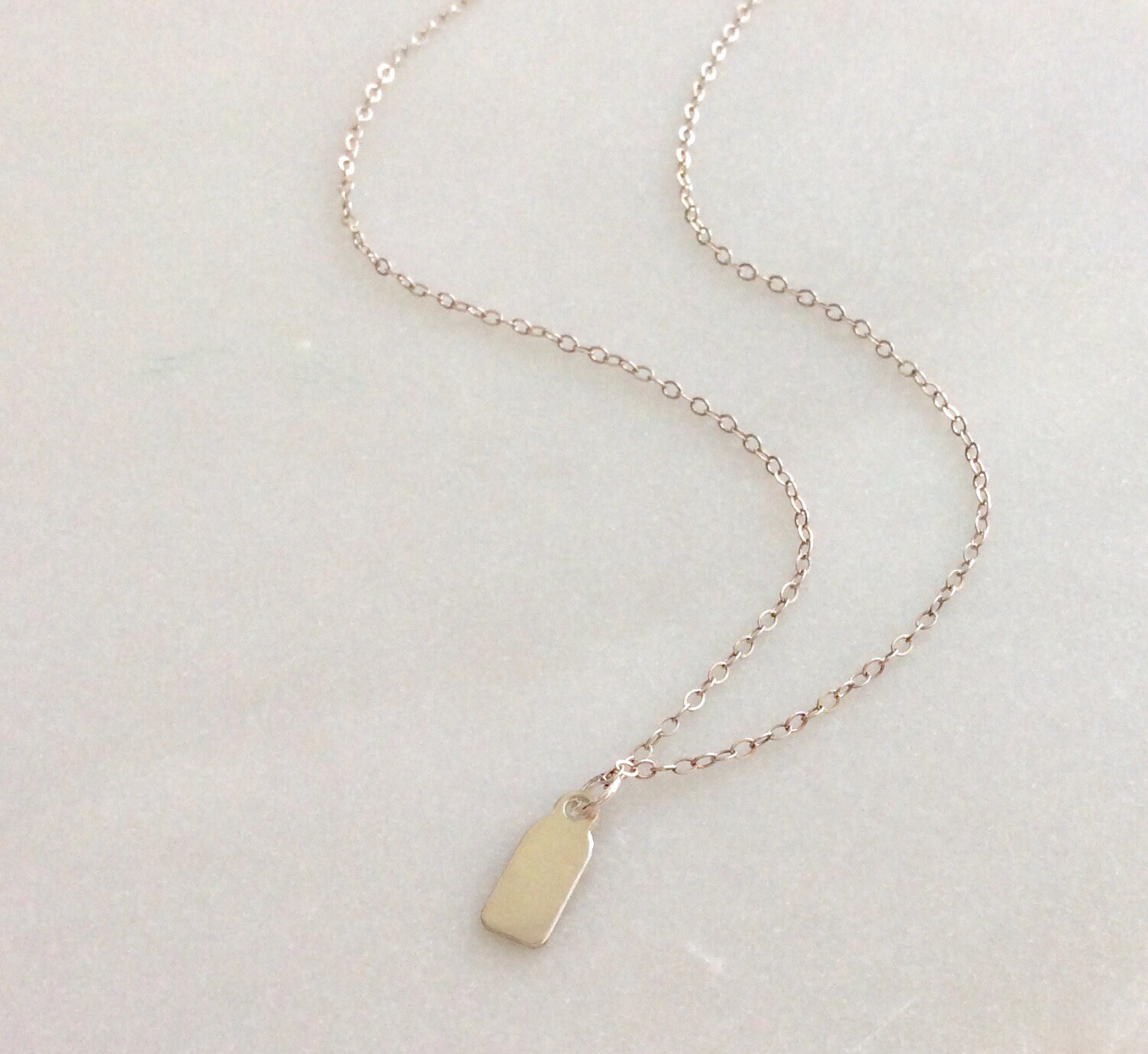 Dainty Silver Necklace Small Necklace Tiny Necklace Gold Simple ...