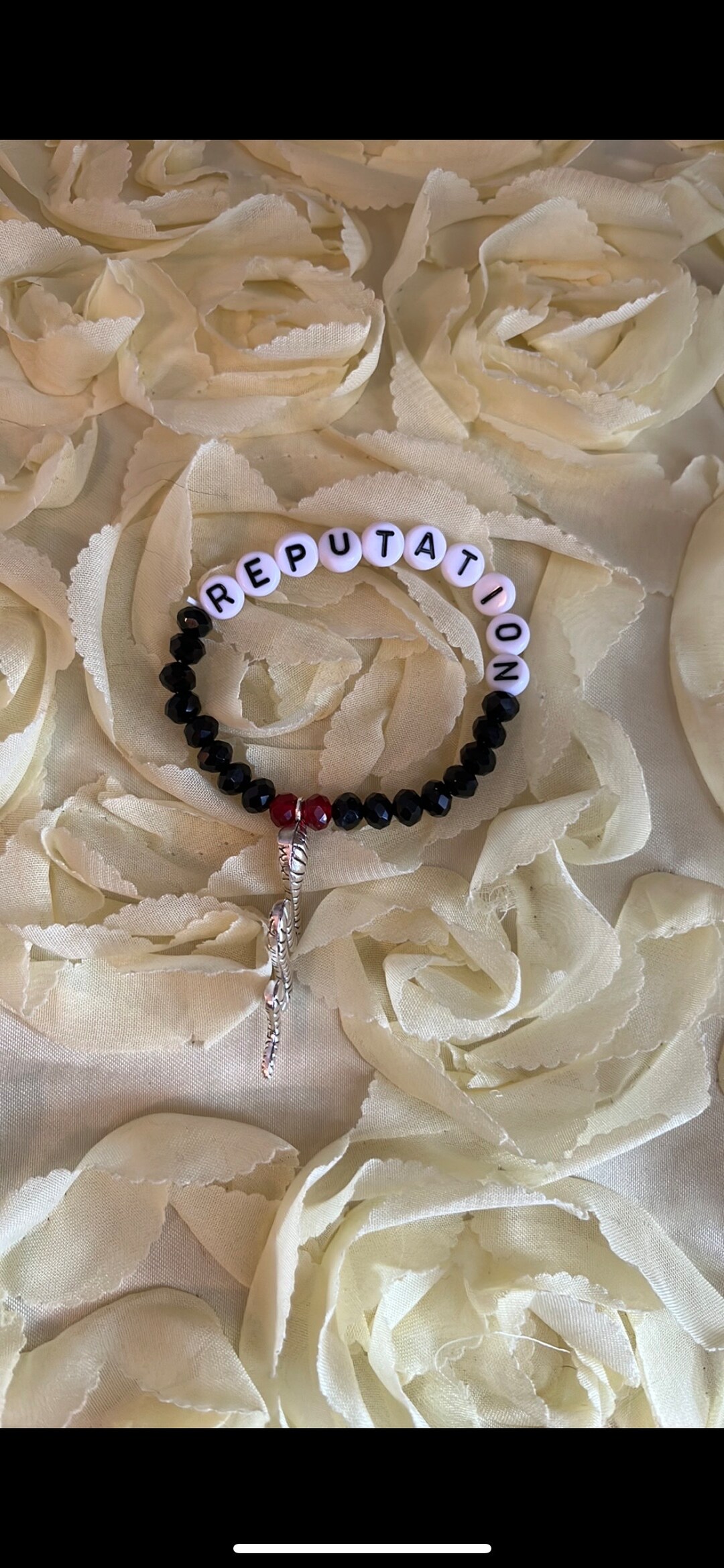 Taylor Swift reputation Inspired Bracelet - Etsy