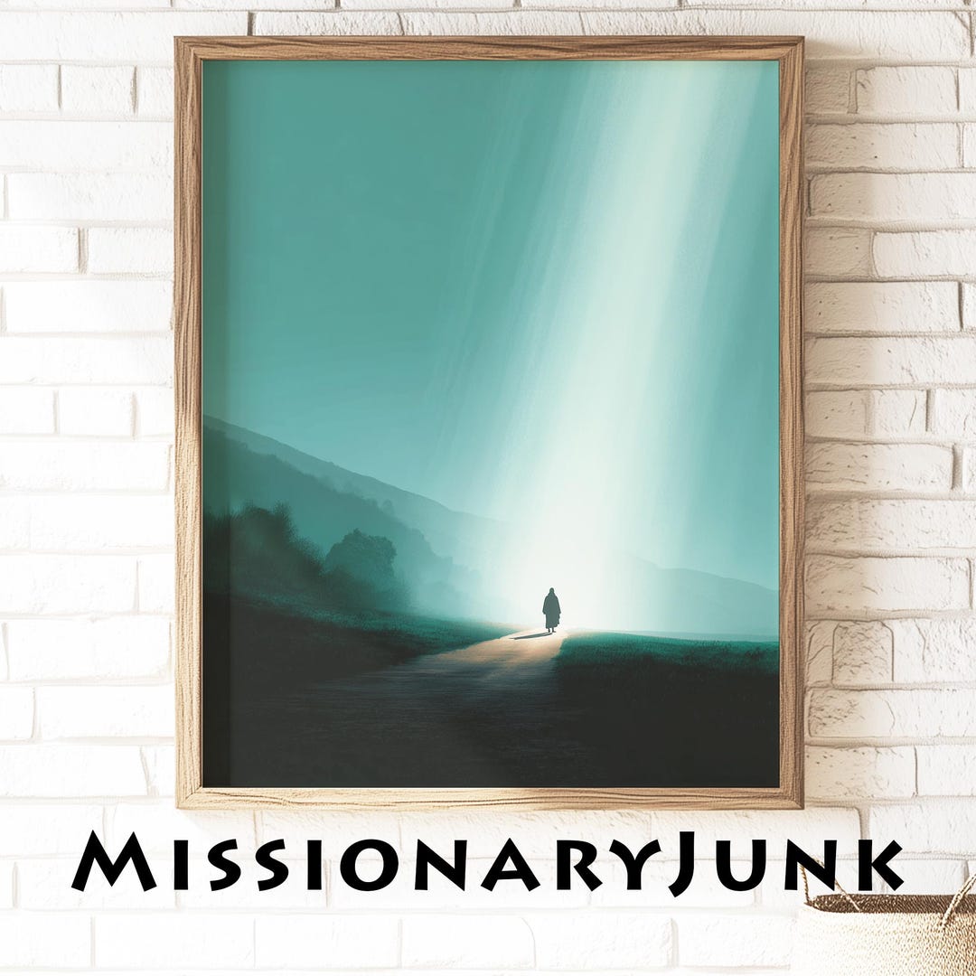 LDS Printable Jesus Christ on Solitary Path - Inspirational Spiritual ...
