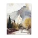 Peaceful Walk Christ at the LDS Temple Canvas Gallery Wraps - Etsy
