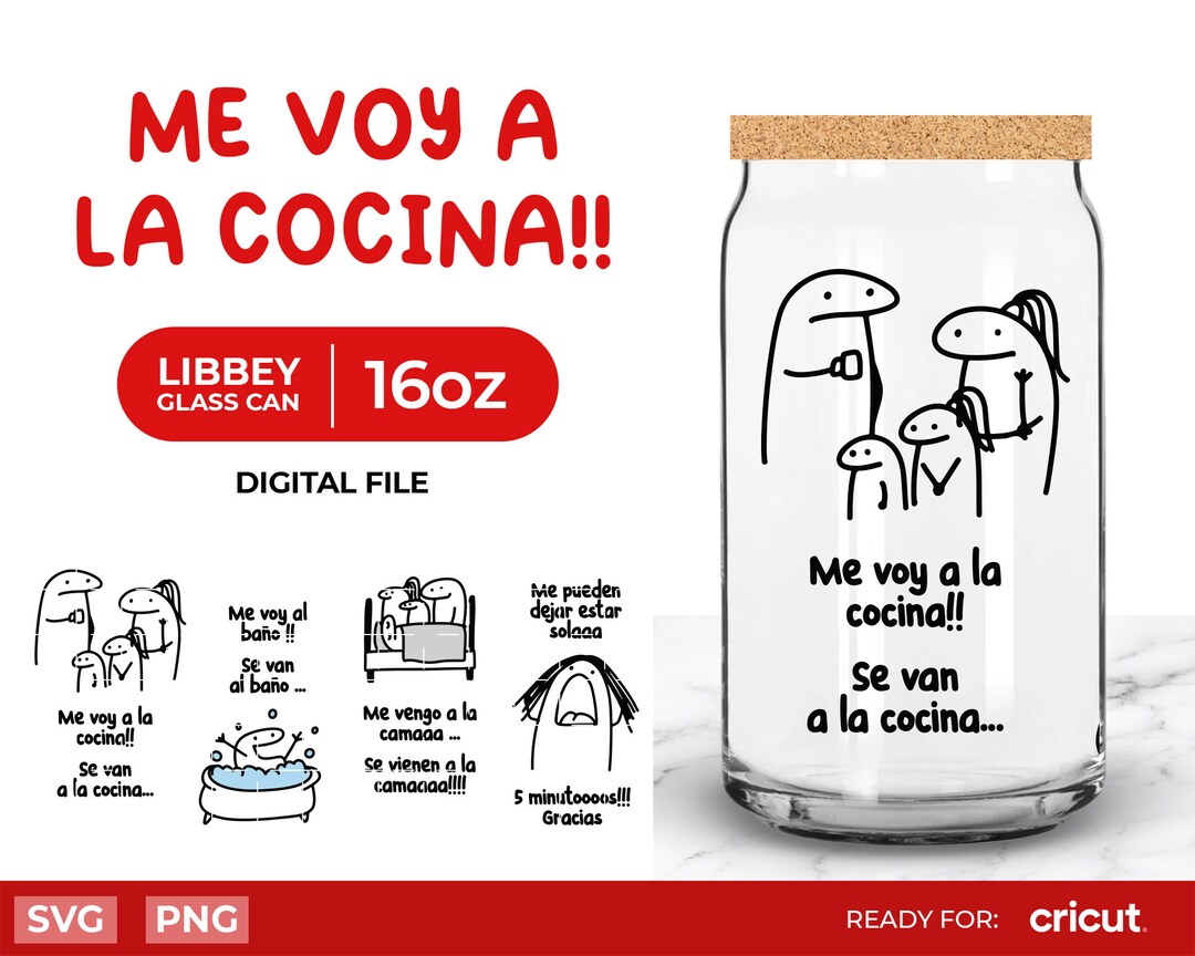 Me voy a la cocina Libbey madres Png Digital File Meme Flork Funny ...