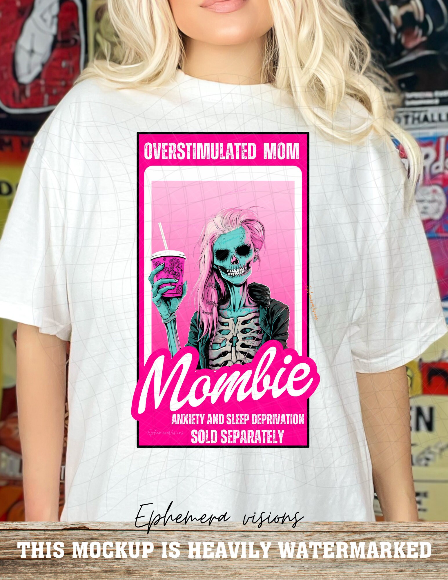 Mombie Shirt, Mombie Png, Halloween Png, Halloween Tees and Sweaters ...