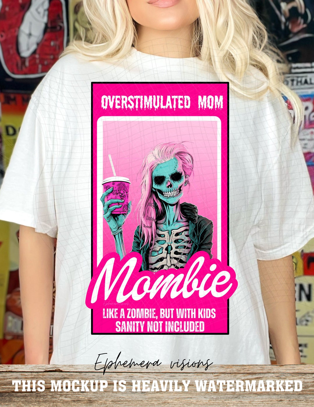 Mombie Shirt, Mombie Png, Halloween Png, Halloween Tees and Sweaters ...