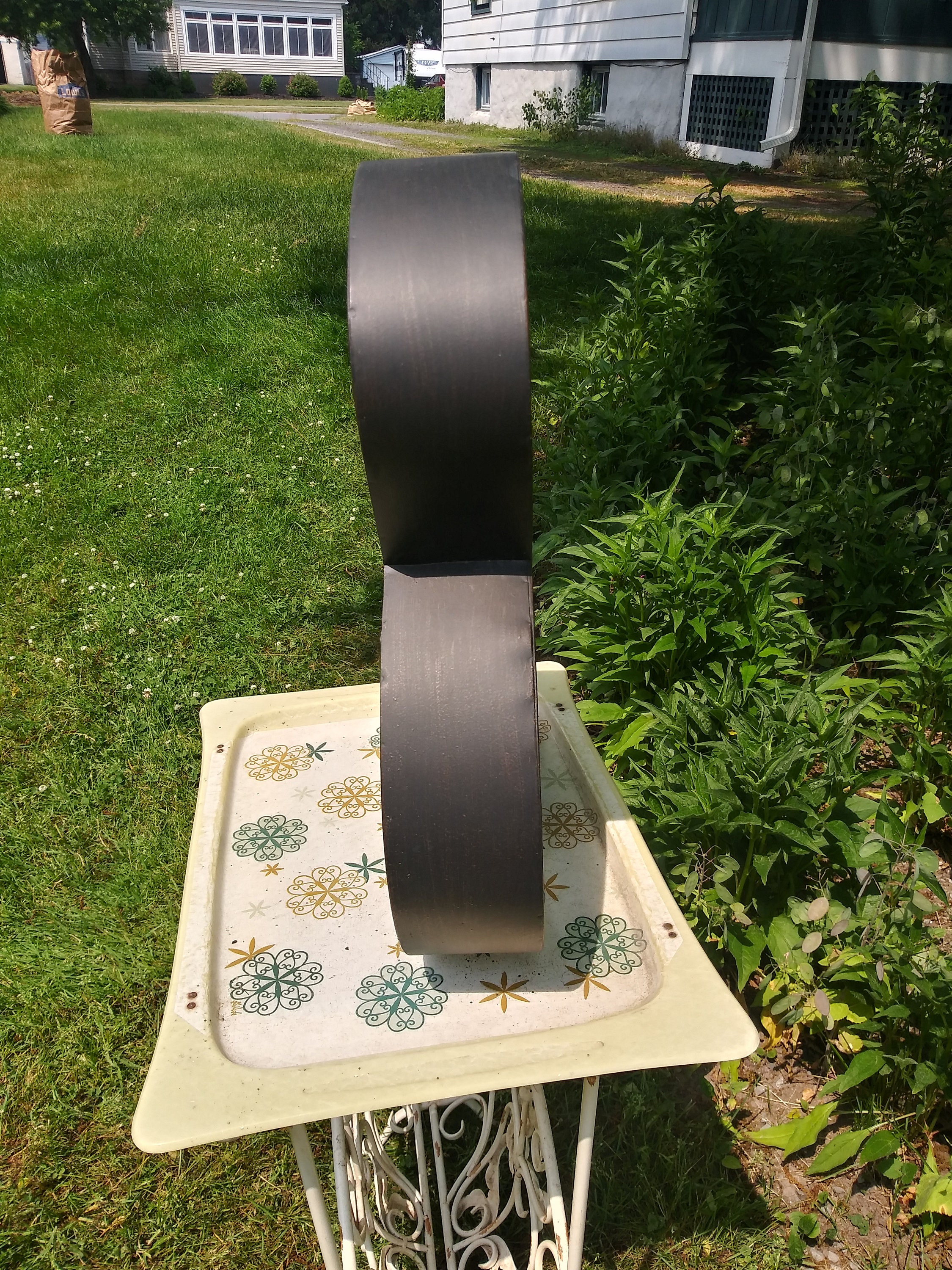 Vintage Black ampersand & Metal Large Wall Decor With Wire Backing ...