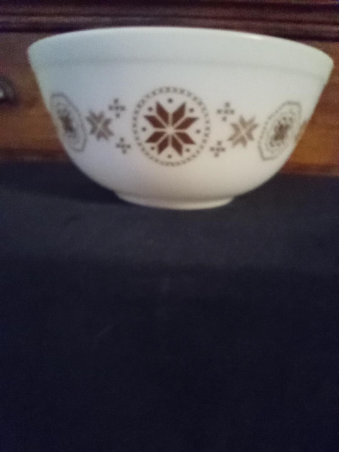 Vintage 60's Pyrex #403"town and Country 1,5 Quart Mixing/nesting Bowl ...