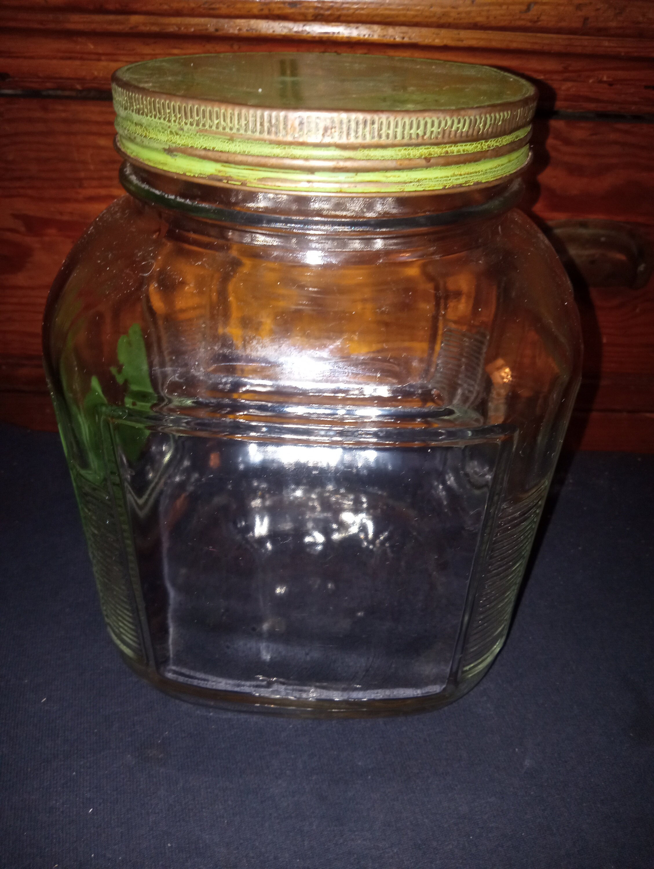 True Vintage 1940's Anchor Hocking silhouette Tavern Jar/canister W ...
