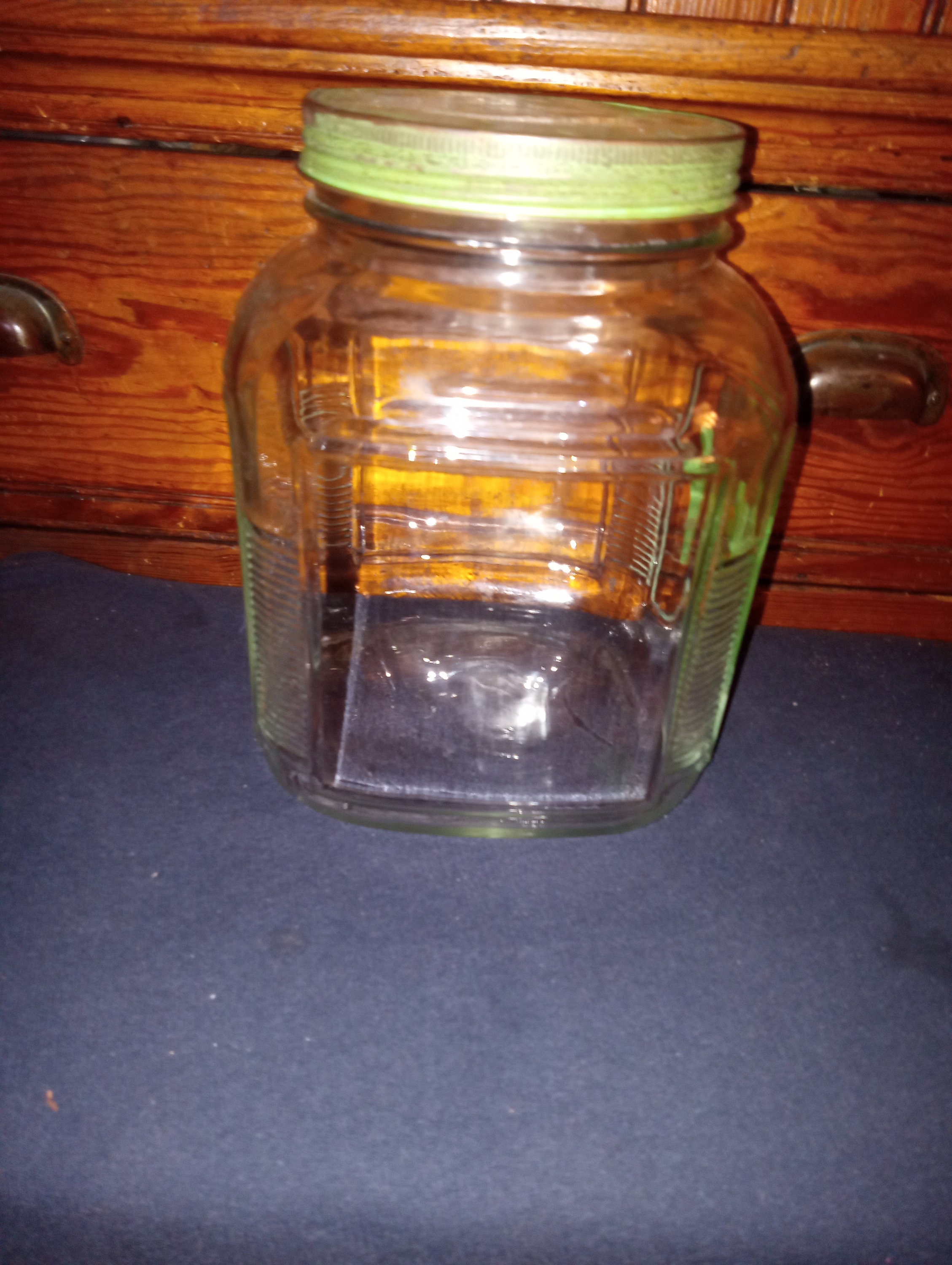 True Vintage 1940's Anchor Hocking silhouette Tavern Jar/canister W ...